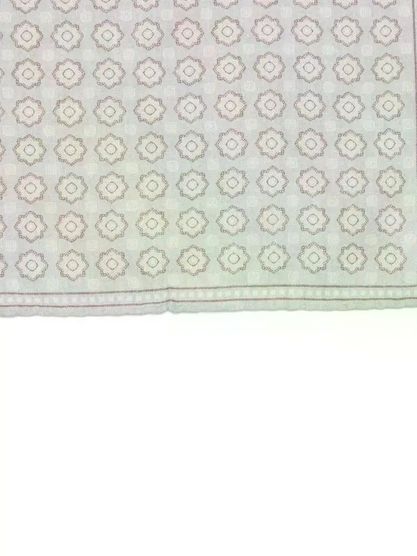 Eleventy Geometric-print Pocket Square