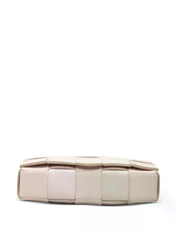 Bottega Veneta Nappa Intrecciato Cassette Crossbody Bag - Pink