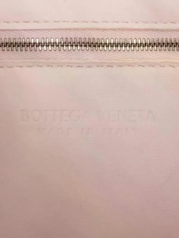 Bottega Veneta Nappa Intrecciato Cassette Crossbody Bag - Pink