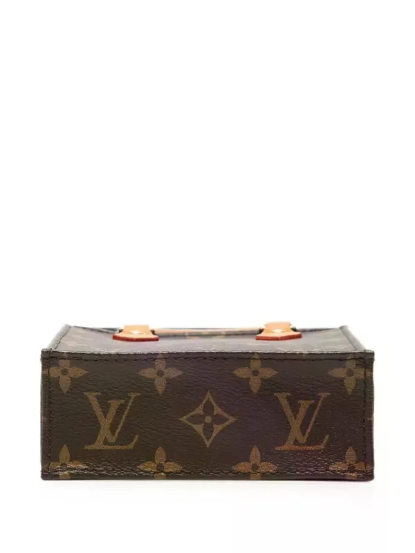 LOUIS VUITTON 2020 Monogram Petit Sac Plat Satchel