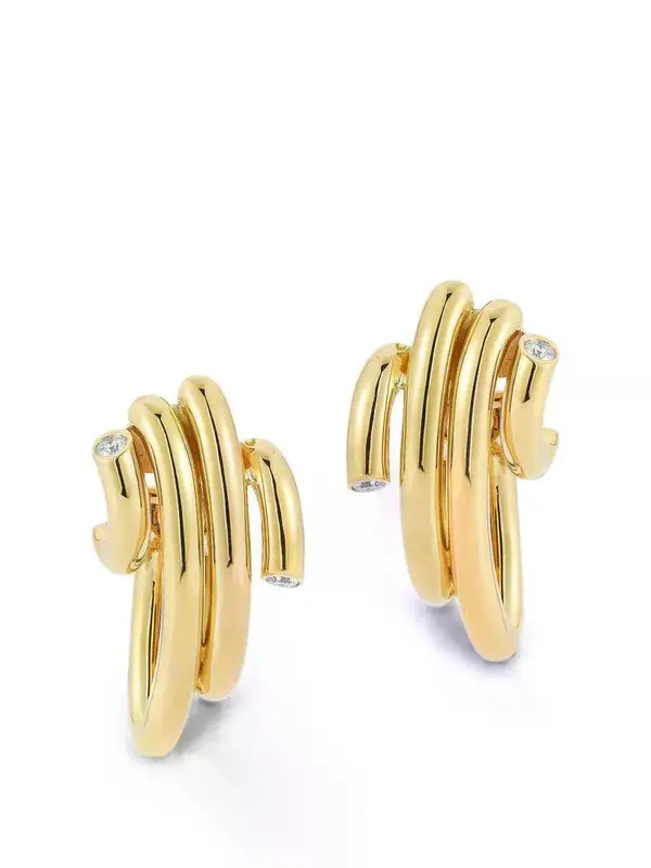 Walters Faith Diamond Spiral Earrings