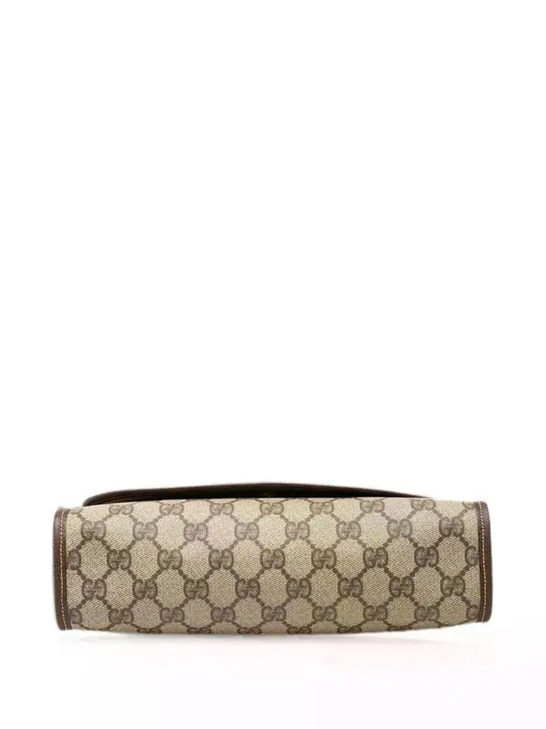 Gucci 2000-2015 Gg Supreme Web Clutch Bag