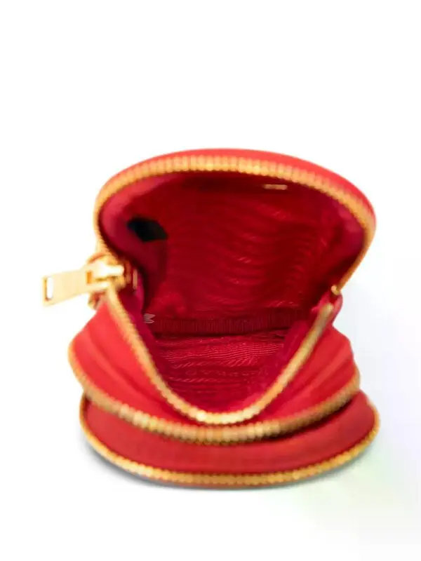 Prada 2000-2013 Tessuto Double Zip Phone Case Crossbody Bag