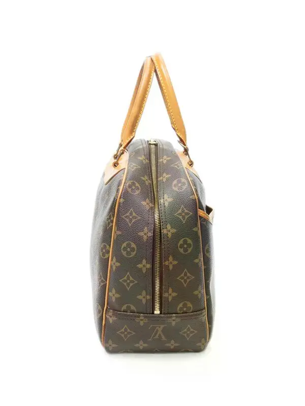 LOUIS VUITTON Monogram Canvas Deauville Tote Bag - Brown