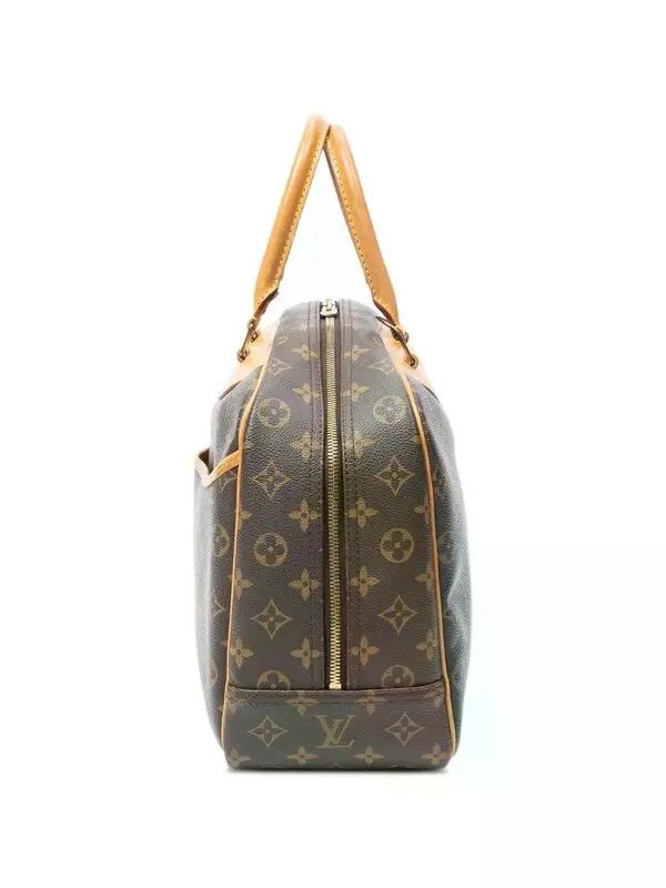 LOUIS VUITTON Monogram Canvas Deauville Tote Bag - Brown