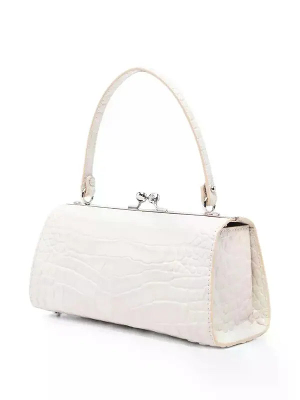 VIVIENNE WESTWOOD Doll Croc-embossed Leather Top Handle Bag