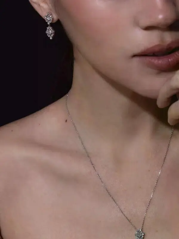 SUZANNE KALAN La Fantaisie Diamond Drop Earrings