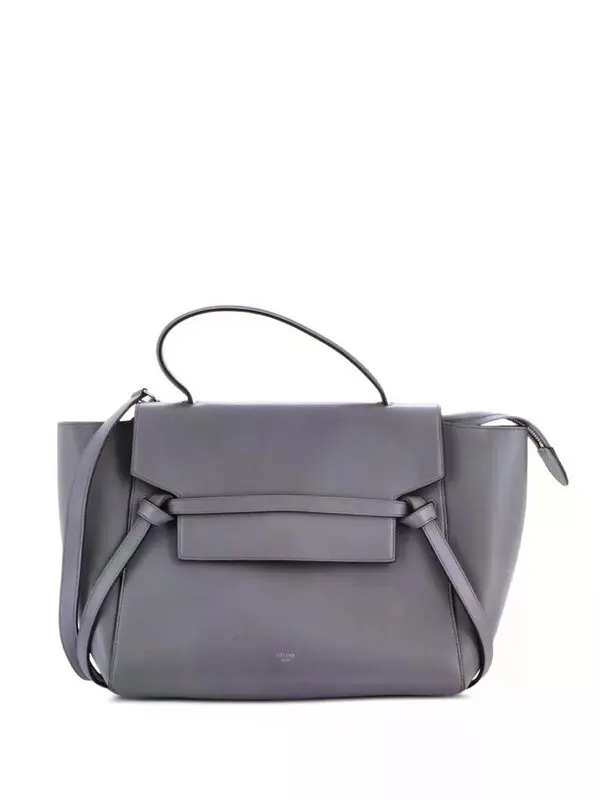 Celine Belt Bag Calfskin Mini Satchel - Grey