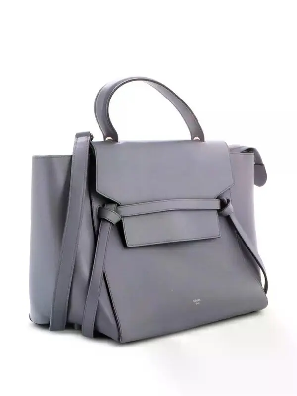 Celine Belt Bag Calfskin Mini Satchel - Grey