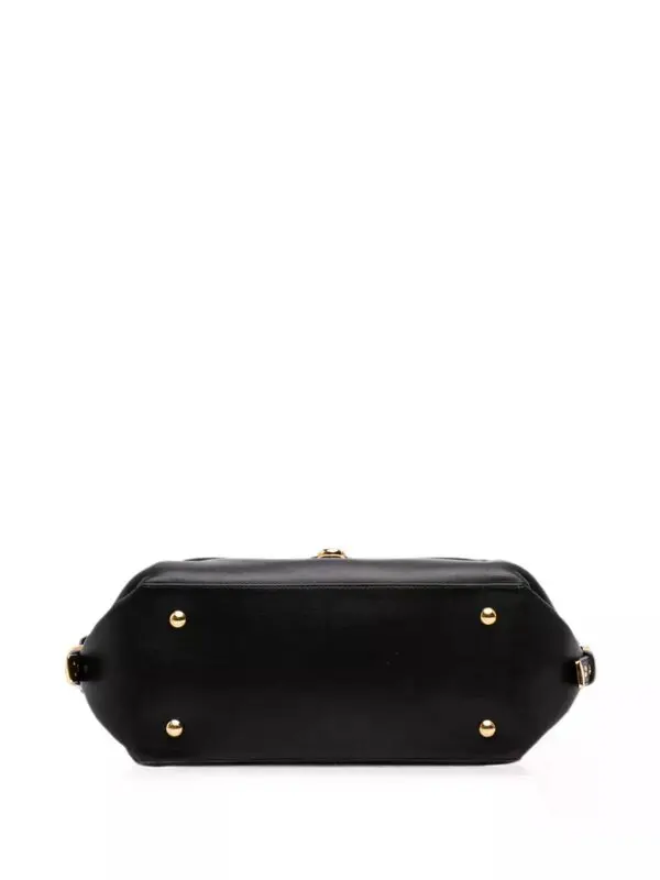 FERRAGAMO 2000-2026 Leather Fiamma Satchel