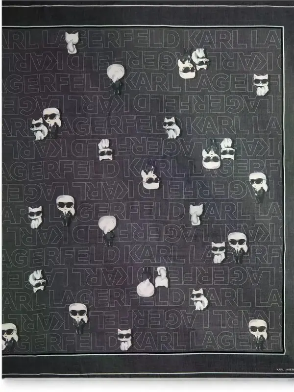 Karl Lagerfeld Ikon Modal-blend Scarf