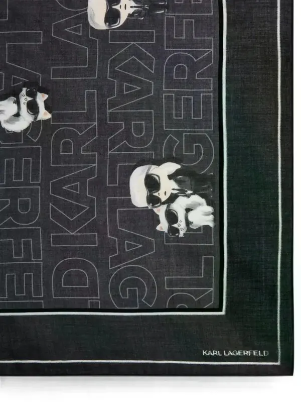 Karl Lagerfeld Ikon Modal-blend Scarf
