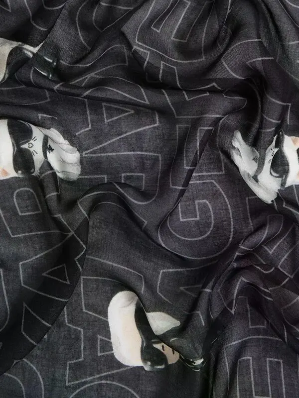 Karl Lagerfeld Ikon Modal-blend Scarf