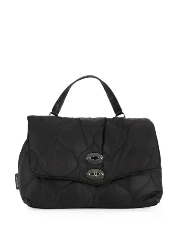 ZANELLATO Postina Lunaria Quilted Shoulder Bag