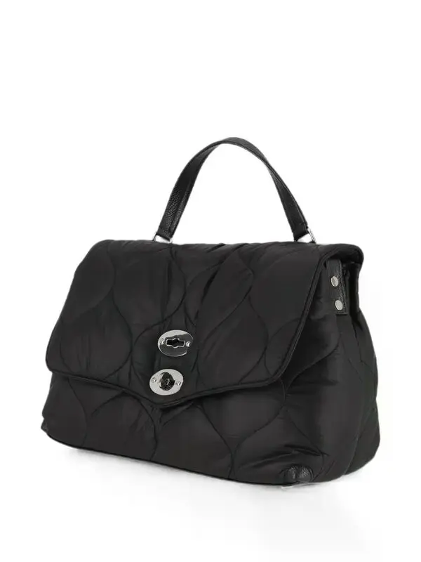 ZANELLATO Postina Lunaria Quilted Shoulder Bag