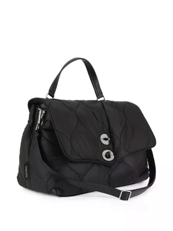 ZANELLATO Postina Lunaria Quilted Shoulder Bag
