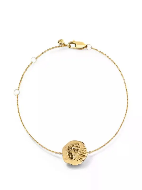 Monica Vinader Gemini Zodiac Chain Bracelet - Gold