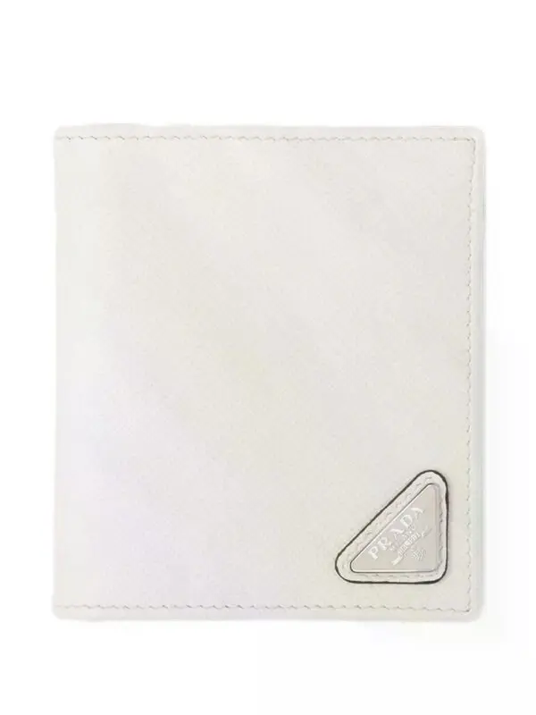 Prada Triangle-logo Saffiano Leather Wallet