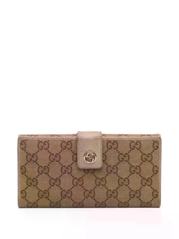 Gucci 2000-2015 Gg Canvas Miss Gg Continental Wallet Long Wallets