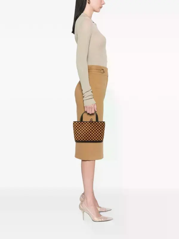 LOUIS VUITTON 2000 Damier Sauvage Impala Handbag