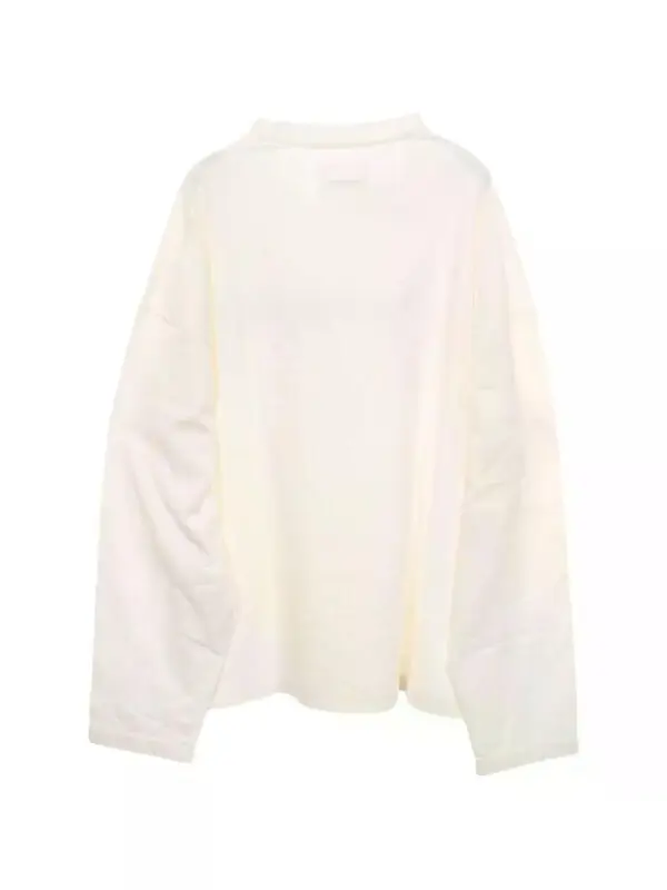 JIL SANDER 2010s Logo-print Long-sleeved T-shirt