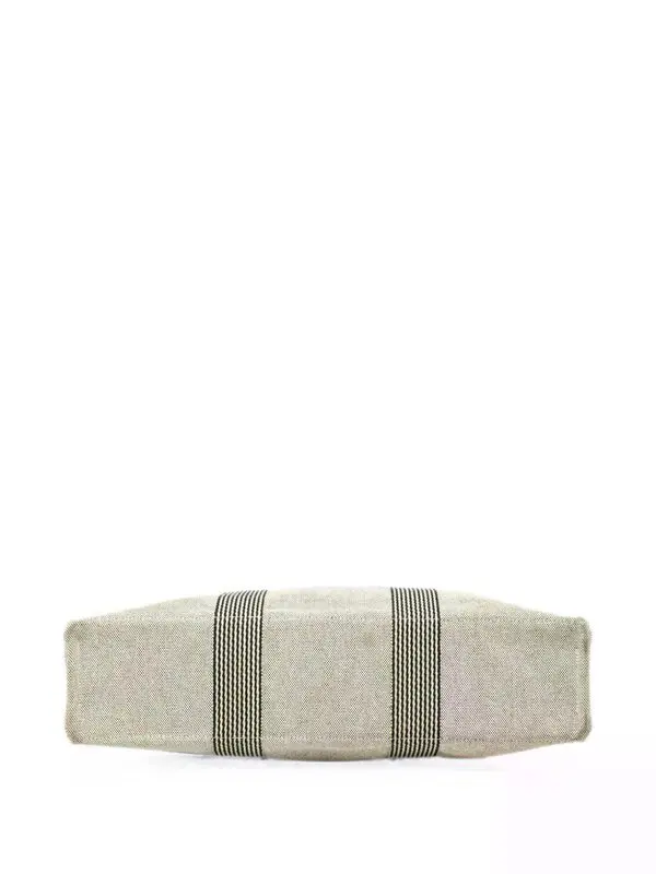 Hermès 1990-2010 Canvas Fourre Tout Mm Tote Bag - Grey