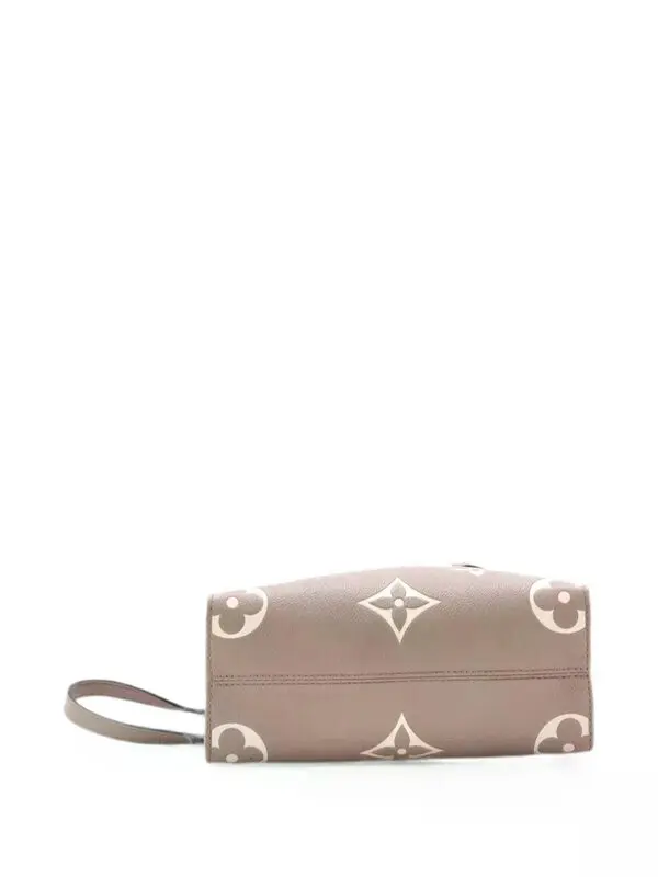 LOUIS VUITTON Onthego Bicolor Monogram Empreinte Giant Pm Tote Bag