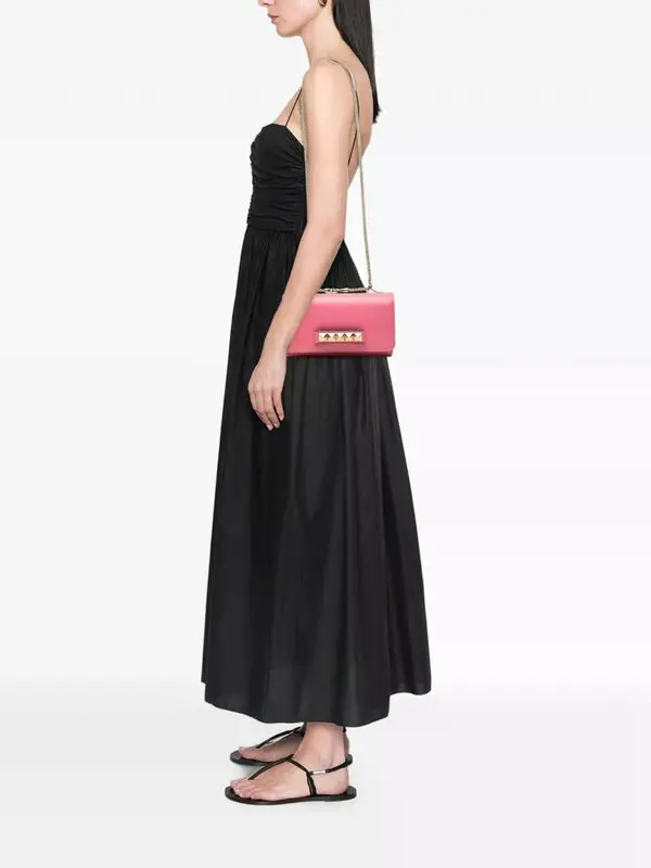 Valentino Garavani Rockstud Va Va Voom Clutch On Chain Crossbody Bag