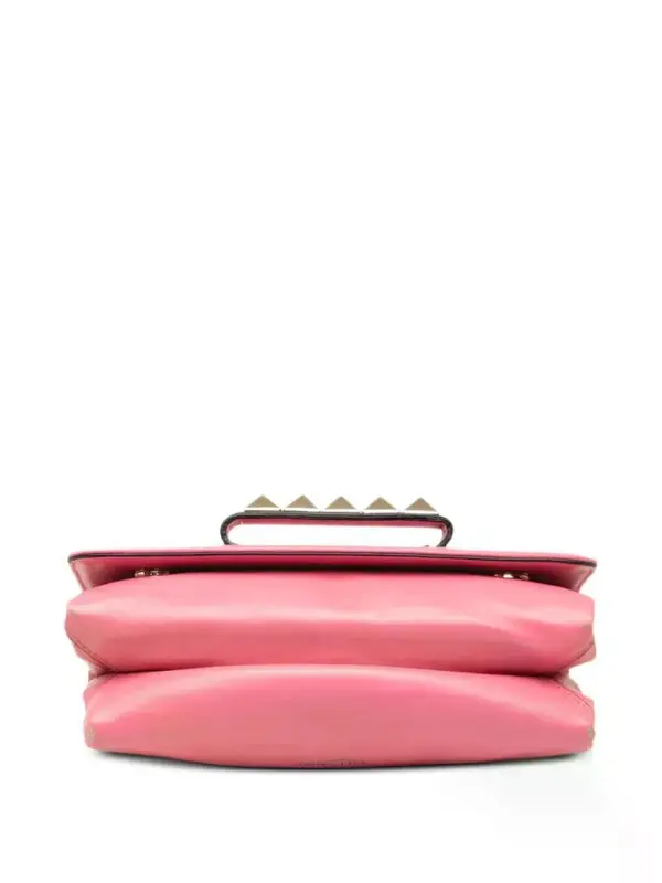 Valentino Garavani Rockstud Va Va Voom Clutch On Chain Crossbody Bag