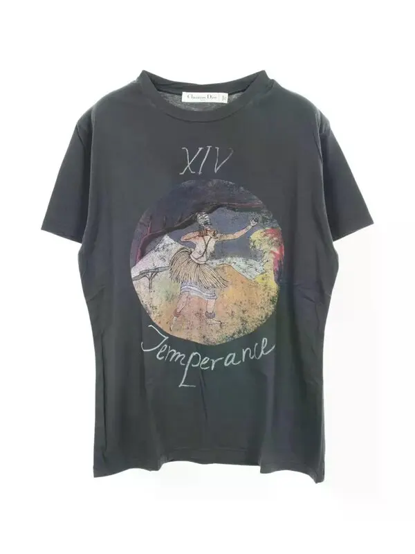 Dior 2010s Motherpeace-print T-shirt - Grey