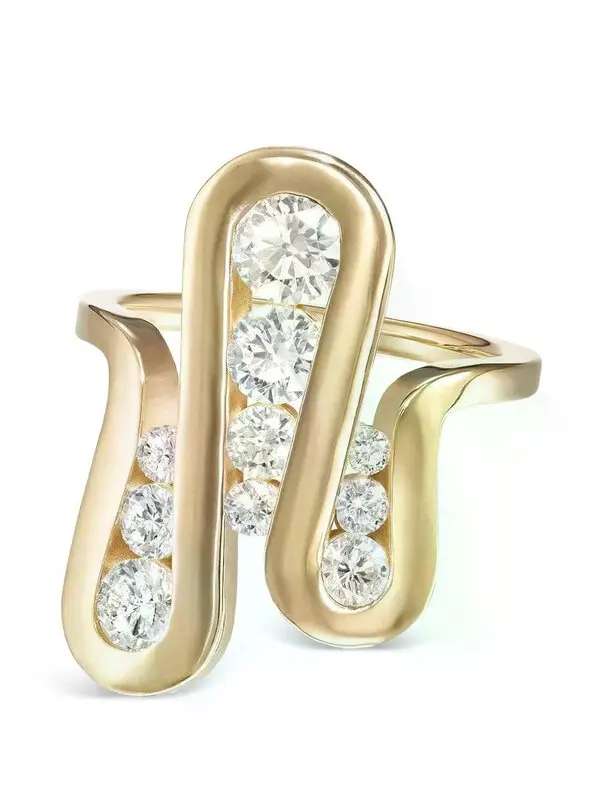 Melissa Kaye Daphne Joy Diamond Ring - Gold