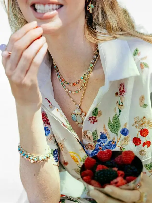 Irene Neuwirth Multi-stone Necklace