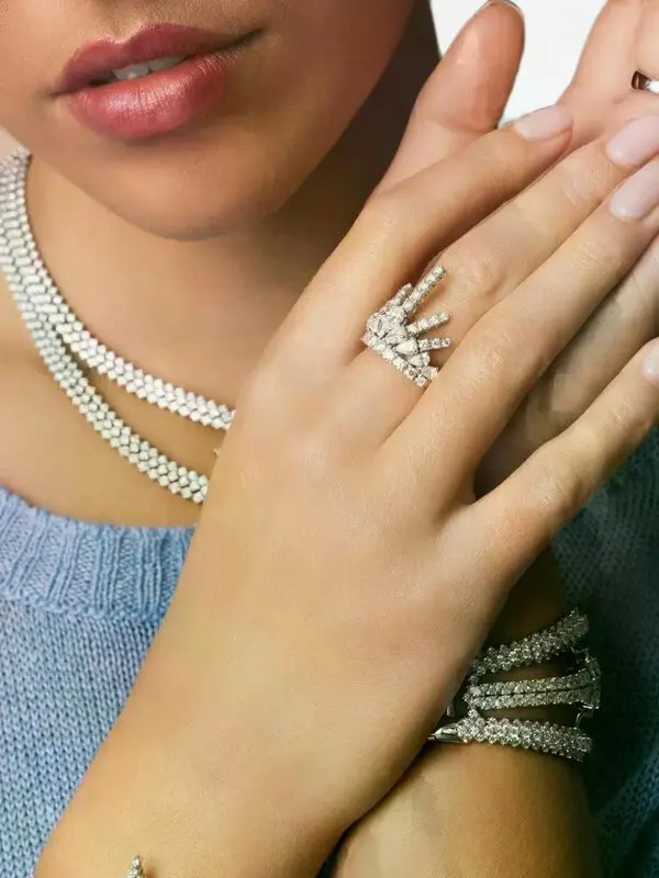 Yeprem Y-not Diamond Ring