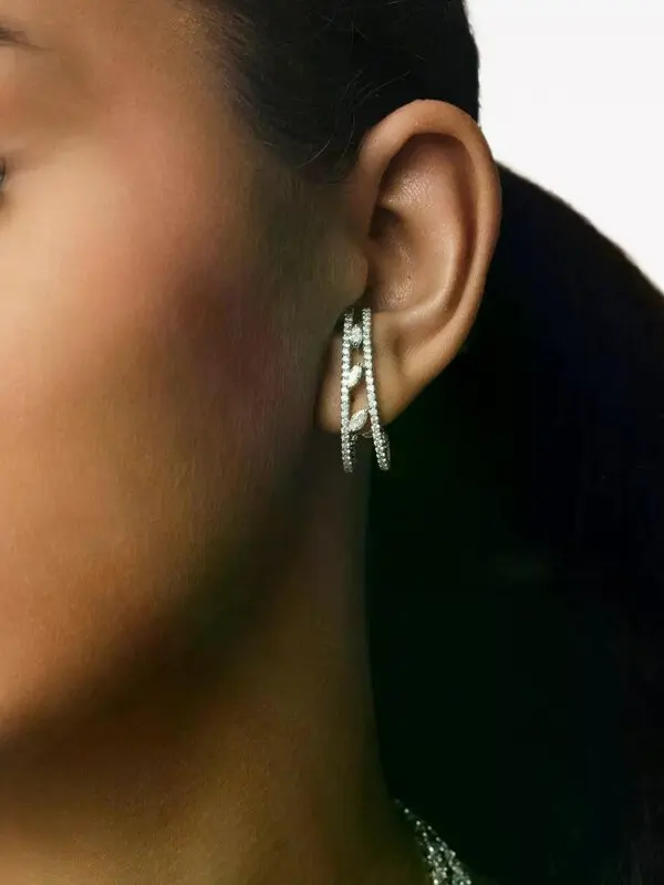 Yeprem Diamond Hoop Earrings