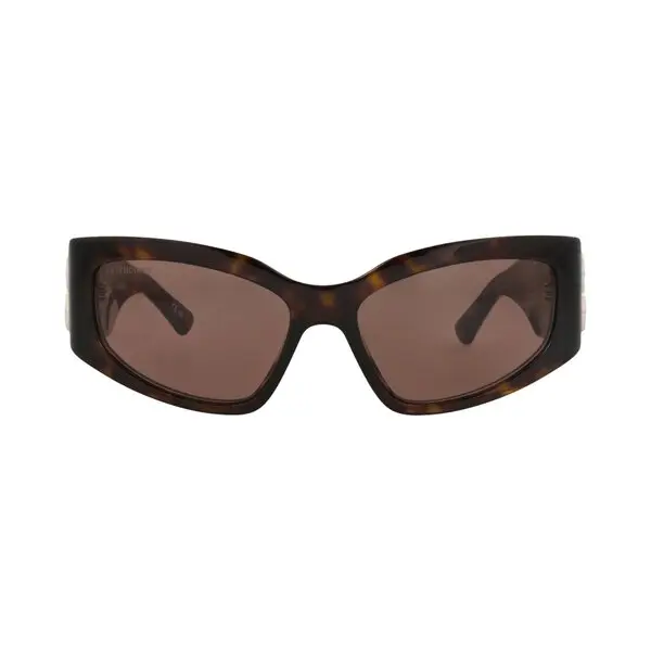 Balenciaga Cat Eye-frame Recycled Acetate Sunglasses 'havana - Brown