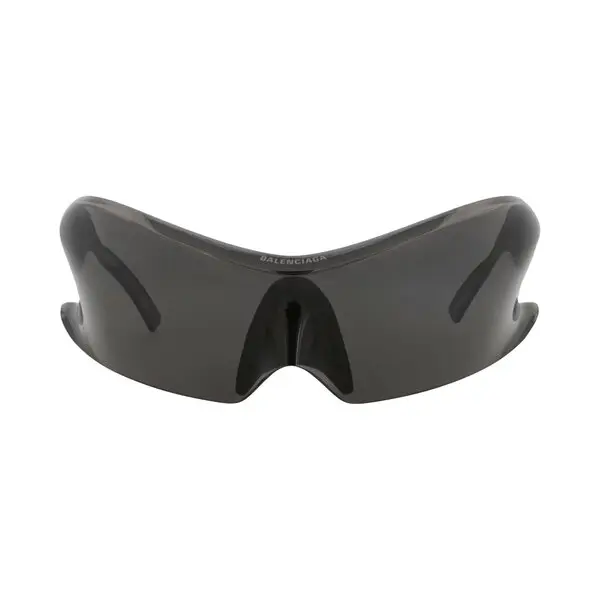 Balenciaga Shield-frame Nylon Sunglasses