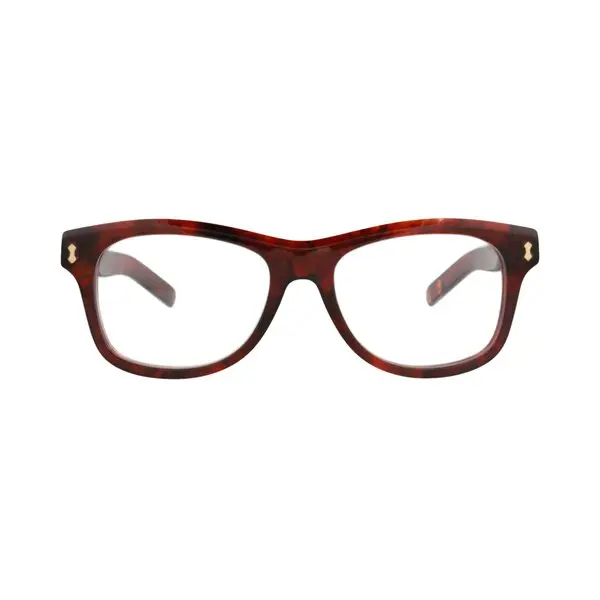 Gucci Square-frame Recycled Acetate Optical Frames 'havana/transparent