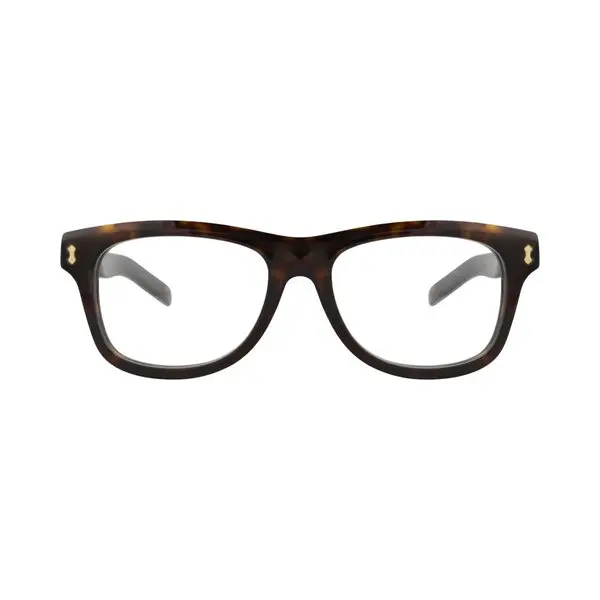 Gucci Square-frame Recycled Acetate Optical Frames 'havana/transparent
