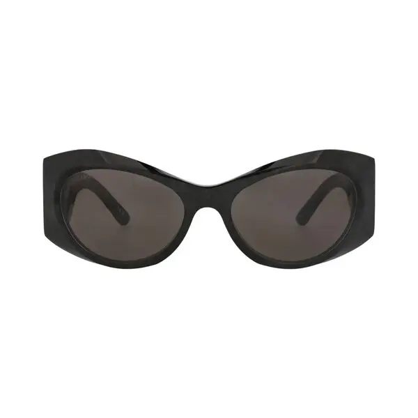 Balenciaga Cat Eye-frame Recycled Acetate Sunglasses /grey - Black