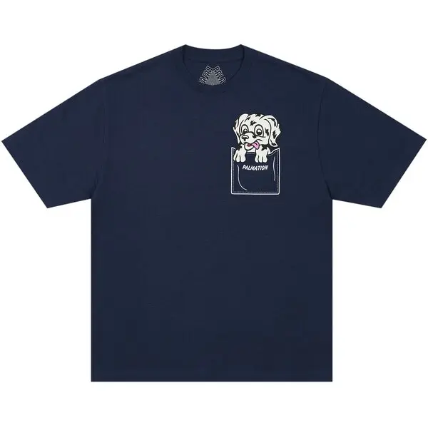 PALACE Palmation T-shirt 'navy