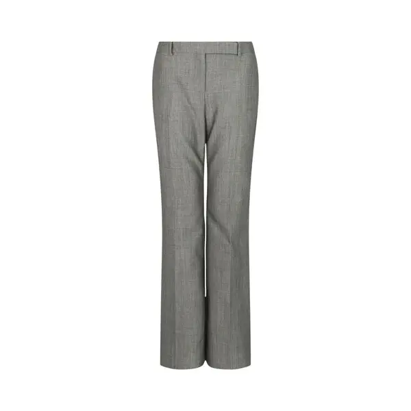 Alexander McQueen Wool Blend Bootcut Pants