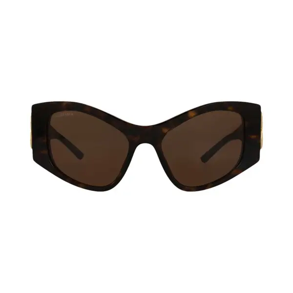 Balenciaga Cat Eye-frame Recycled Acetate Sunglasses - Brown