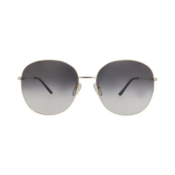 Gucci Round-frame Metal Sunglasses /grey