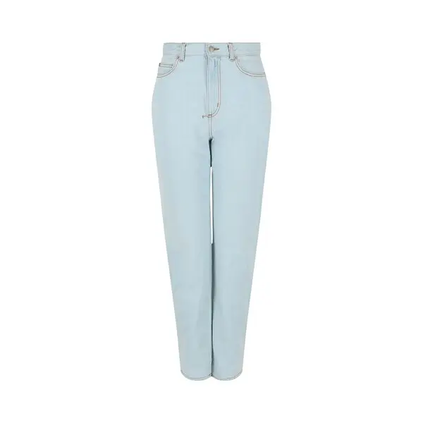 Alexander McQueen High-rise Wide-leg Jeans - Blue
