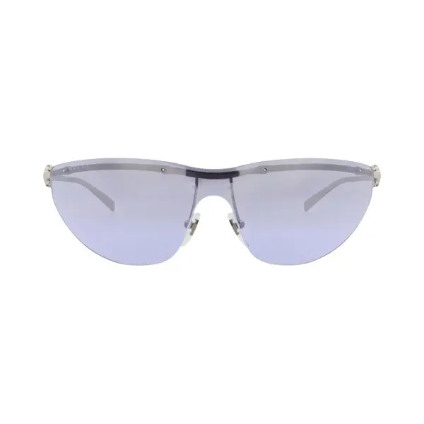 Gucci Shield-frame Metal Sunglasses /violet