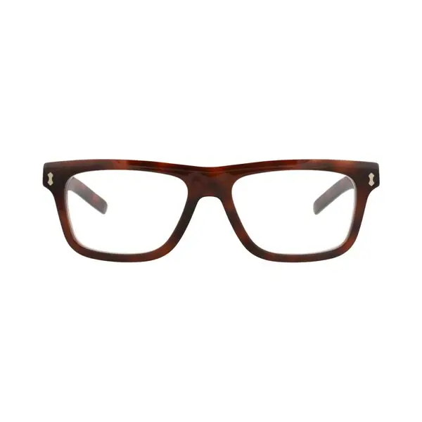 Gucci Square-frame Recycled Acetate Optical Frames 'havana/transparent