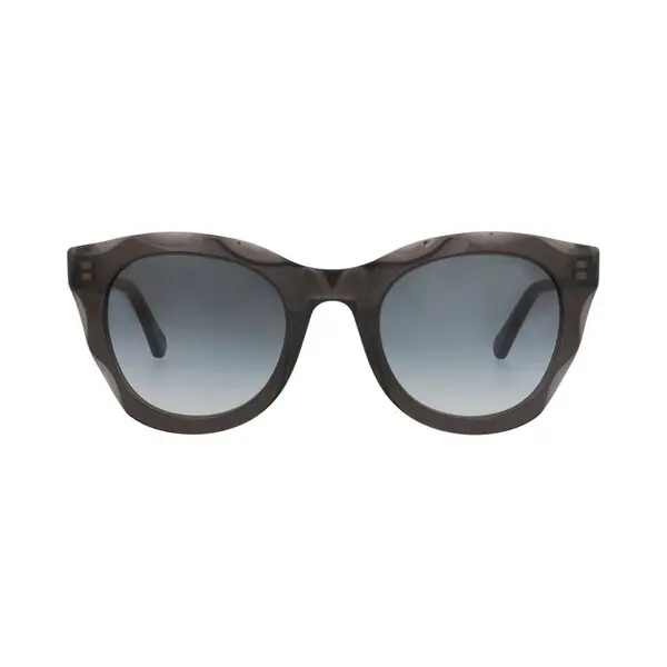 Chloé Round-frame Recycled Acetate Sunglasses /black