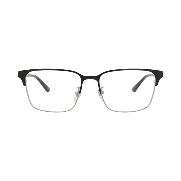 Gucci Square-frame Optical Frames 'ruthenium/black/transparent