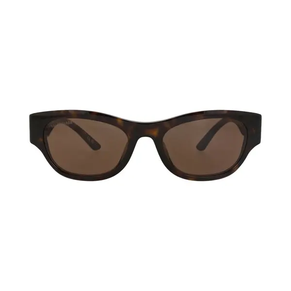 Balenciaga Square-frame Recycled Acetate Sunglasses 'havana - Brown