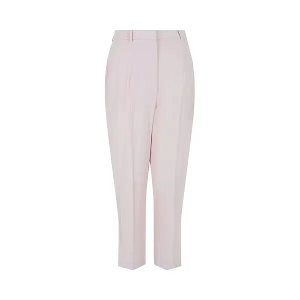 Alexander McQueen Straight Leg Cigarette Trousers 'porcelain - Pink